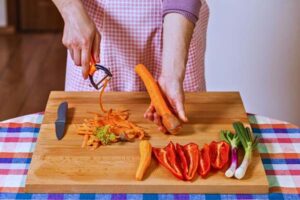 How To Use A Vegetable Peeler