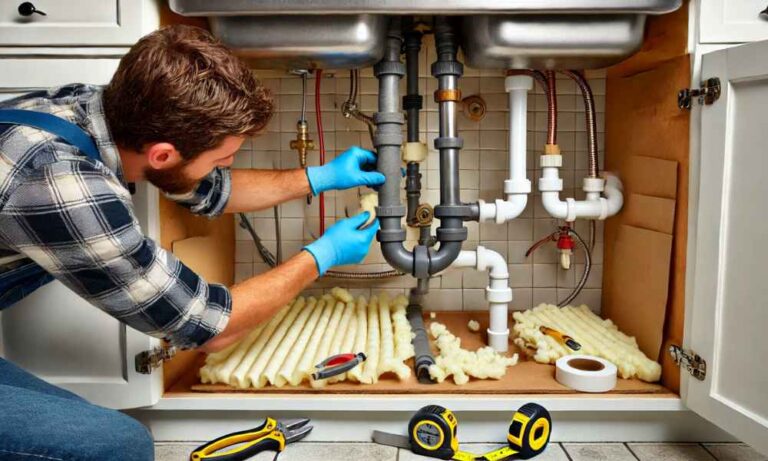 How To Insulate Pipes Under Sink - Home Art Guide